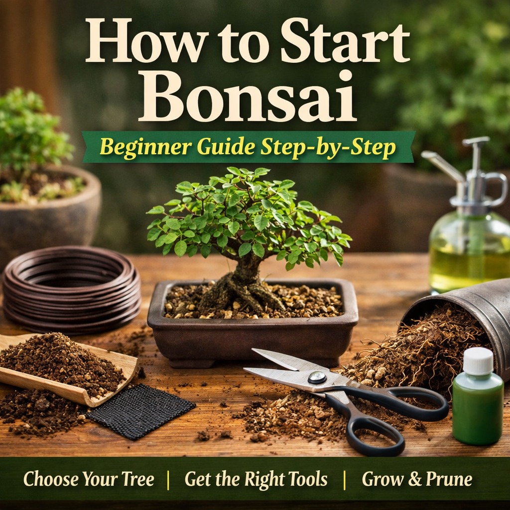 How to Start Bonsai (Beginner Guide Step-by-Step) – Bonsai-En
