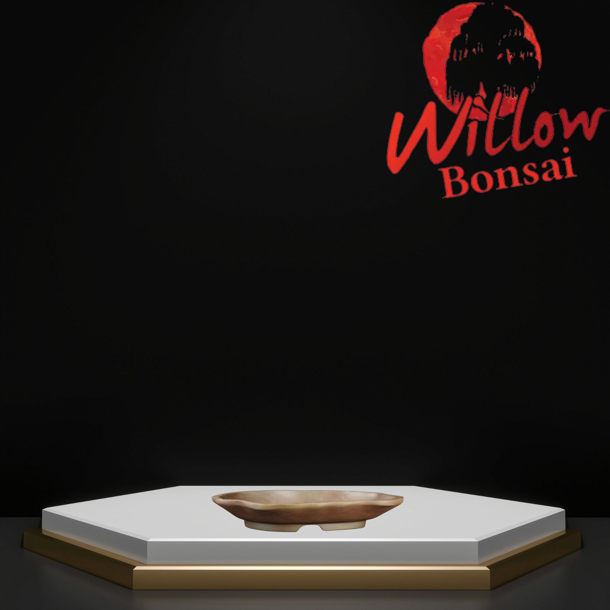 Wiggly Accent Burnished Kusamono Pot – Bonsai-En