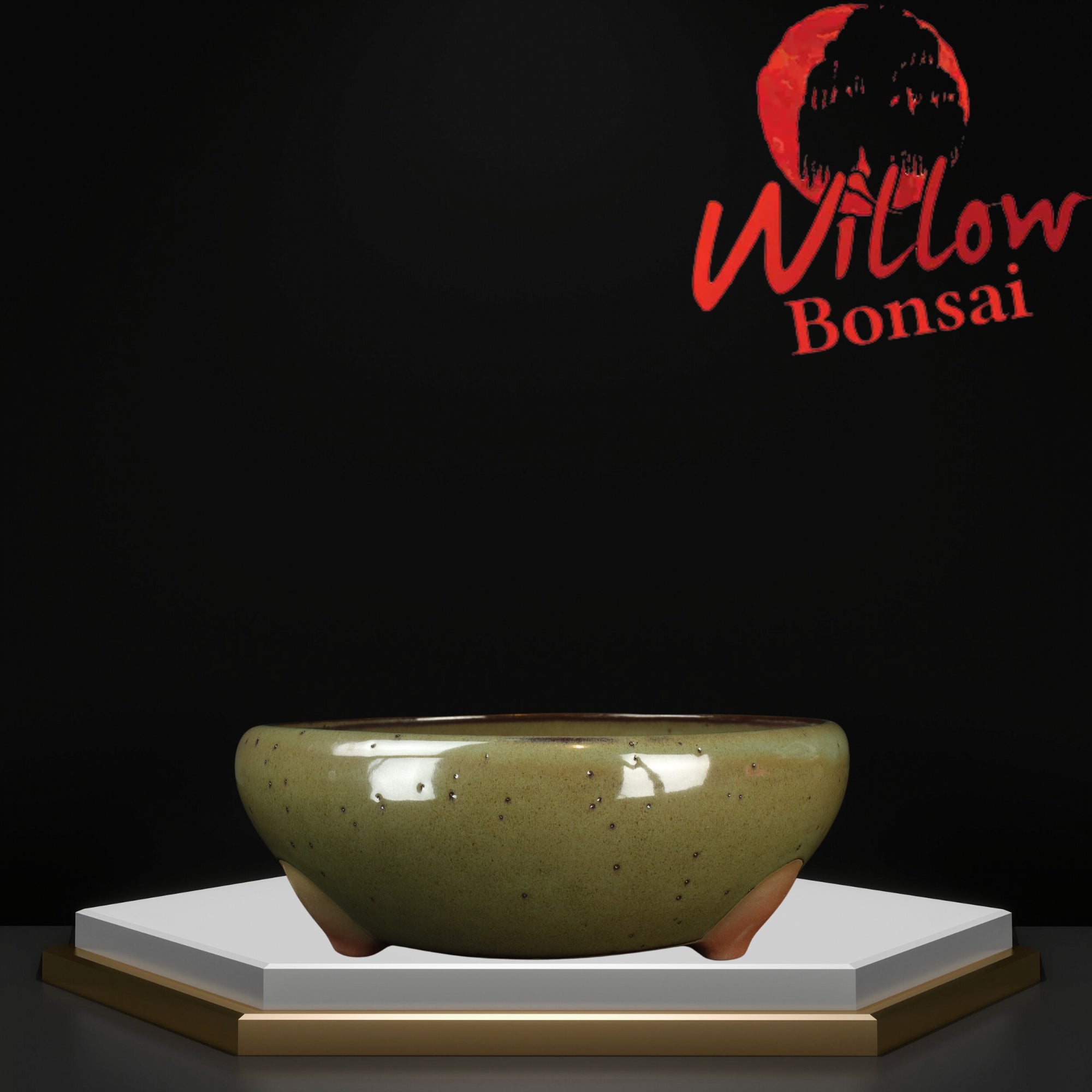 Round TF Small Starry Night Bonsai Pot – Bonsai-En